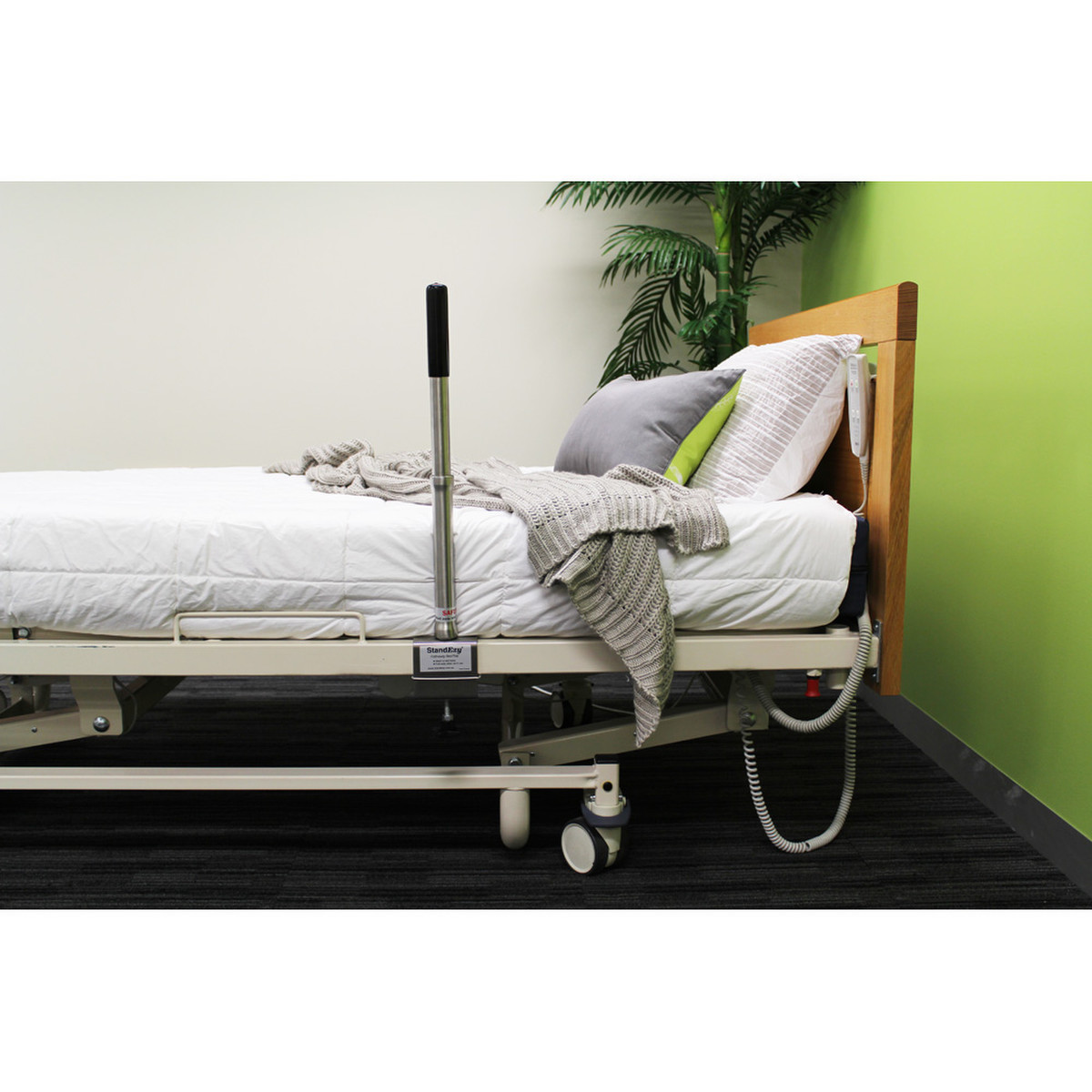 StandEzy Straight Handle Bed Pole - Active Rehabilitation Equipment